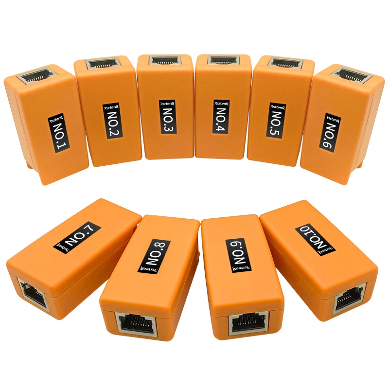 Rsrteng Network Cable Tester Remote Kits NO.1 to 5 or NO.6 to 10 for ...