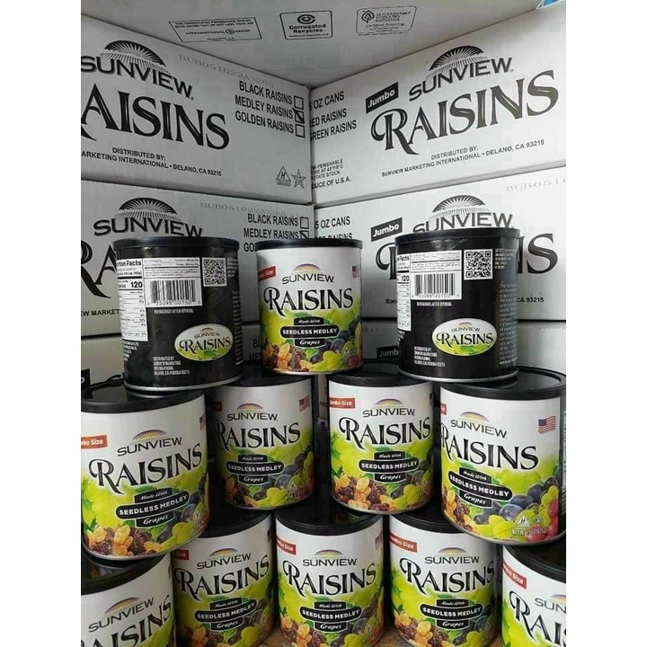 American Raisin Sunview Seedless Raisins 425gr | Shopee Malaysia