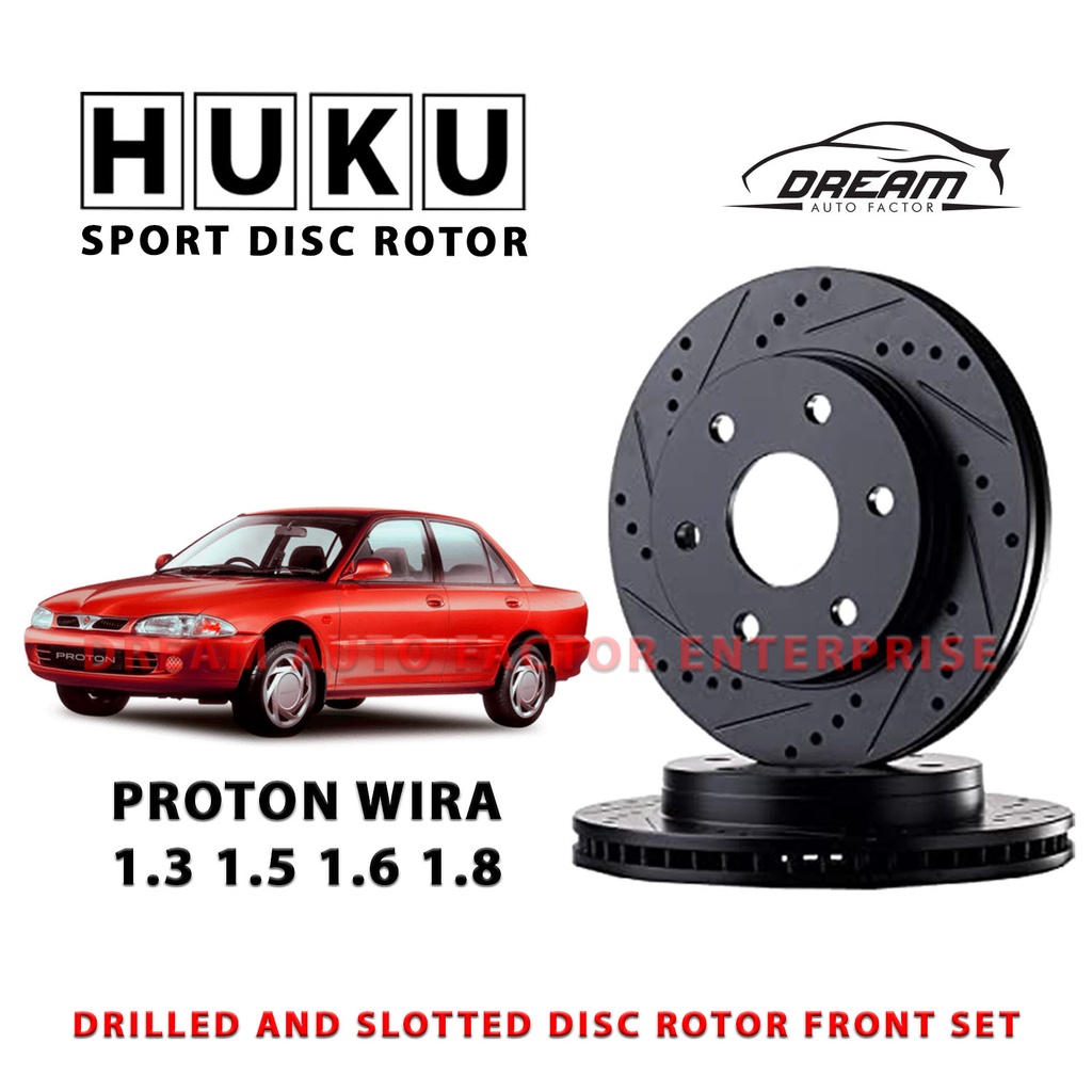 Proton Wira Front Disc Rotor Sport HUKU | Shopee Malaysia