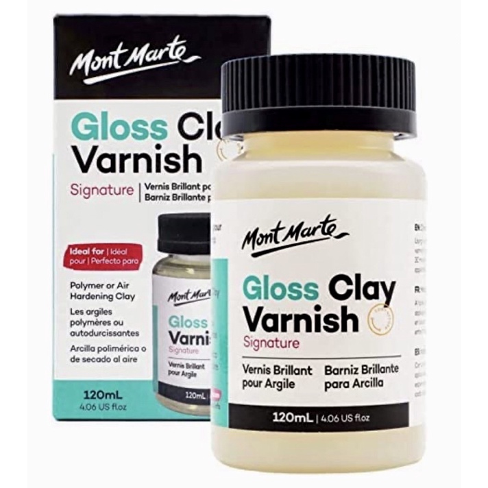 Mont Marte GLOSS Clay Varnish 120ml | Shopee Malaysia