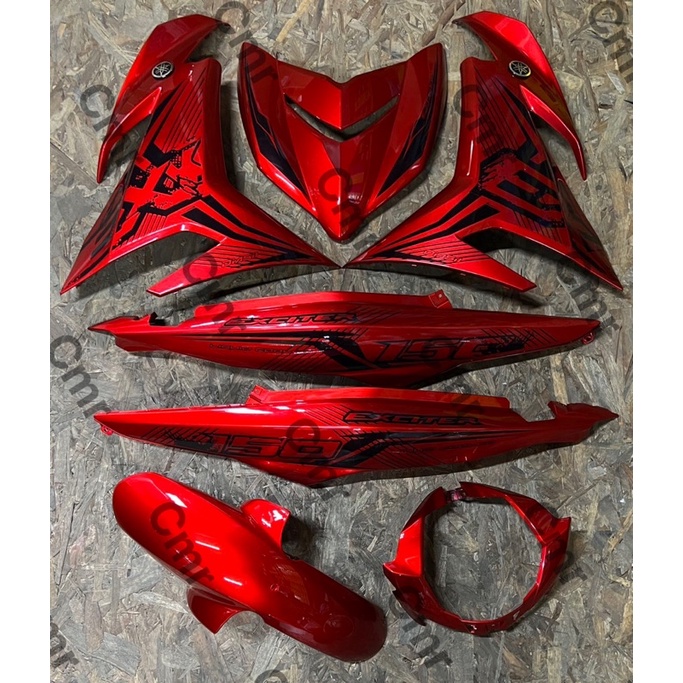 Velozi Cover Set Y15 V1-V2 Y15ZR Exciter Thai Red Ex Thai | Shopee Malaysia