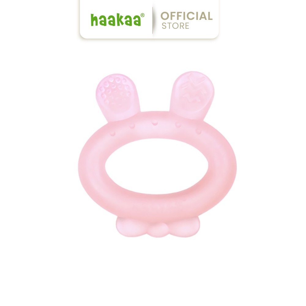 Haakaa teether Silikon Bentuk Arnab | HaaKaa Silicone Rabbit Ear ...