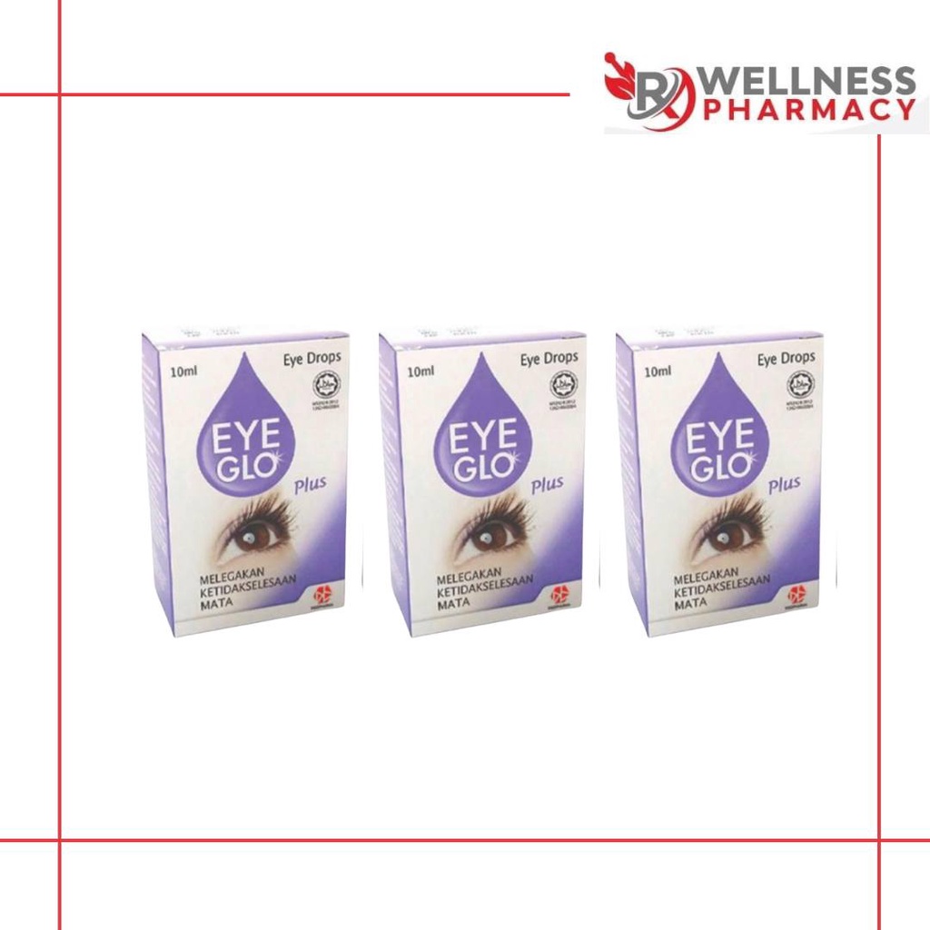EYE GLO Plus eye drop 10ML | Shopee Malaysia