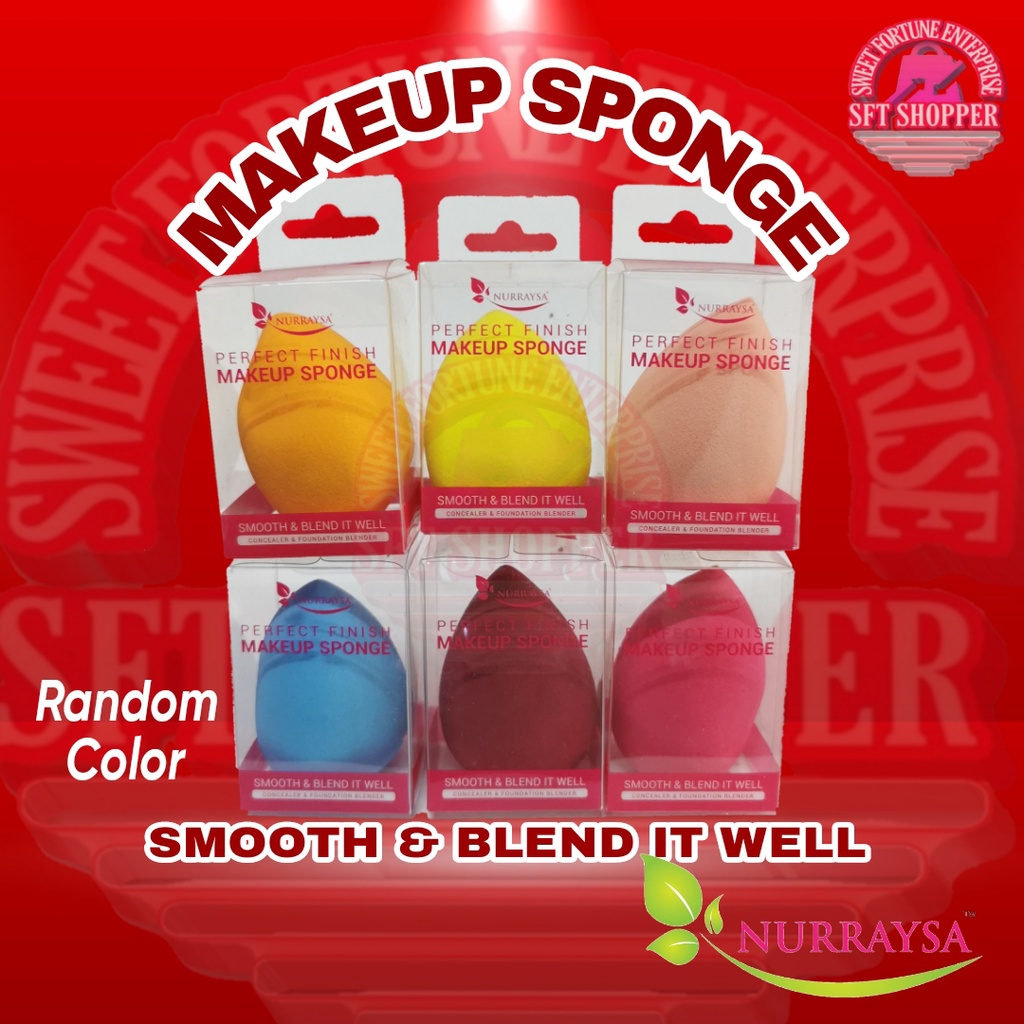 1 Pcs Original Nurraysa Cosmetic Beauty Blender Sponge Makeup Mixer ...