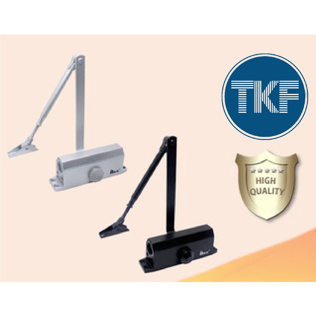 Premium Aluminum Door Closer Automatic Adjustable Closers Hydraulic ...