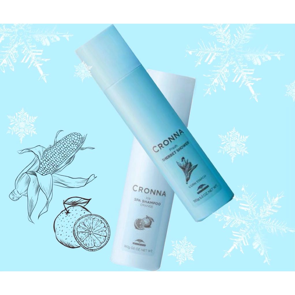 Milbon CRONNA Fresh Sherbet Shower & Sparkling Scalp Essence | Shopee ...