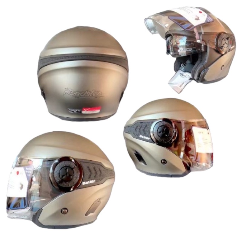 ARC ROADSTER HELMET MOTOR OPEN FACE MOTORCYCLE TOPI KELEDAR MOTOSIKAL ...