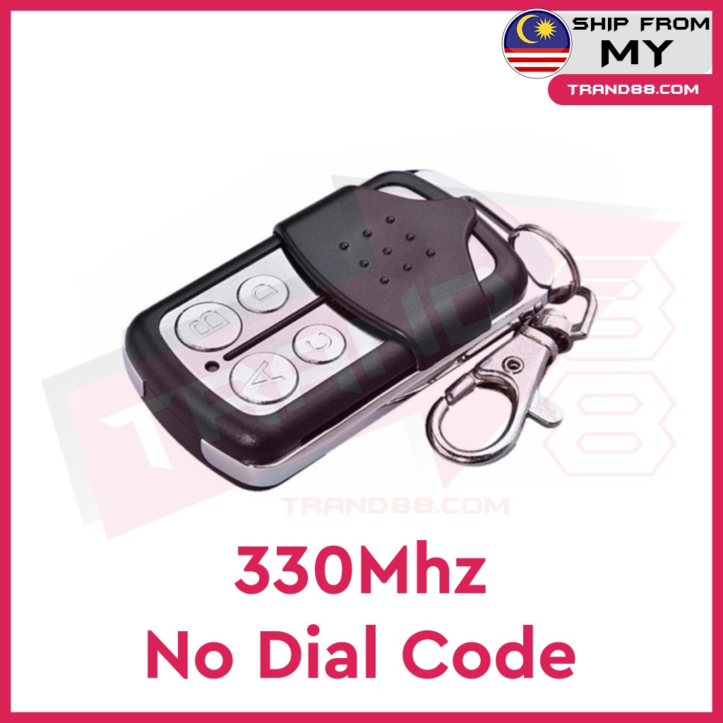 Autogate Door Key Auto Gate Remote Control SMC5326 330Mhz 433Mhz Door ...