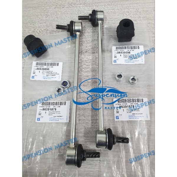 4 IN 1 SET - FRONT STABILIZER LINK/ BUSH /SET - CHEVROLET AVEO T200 ...