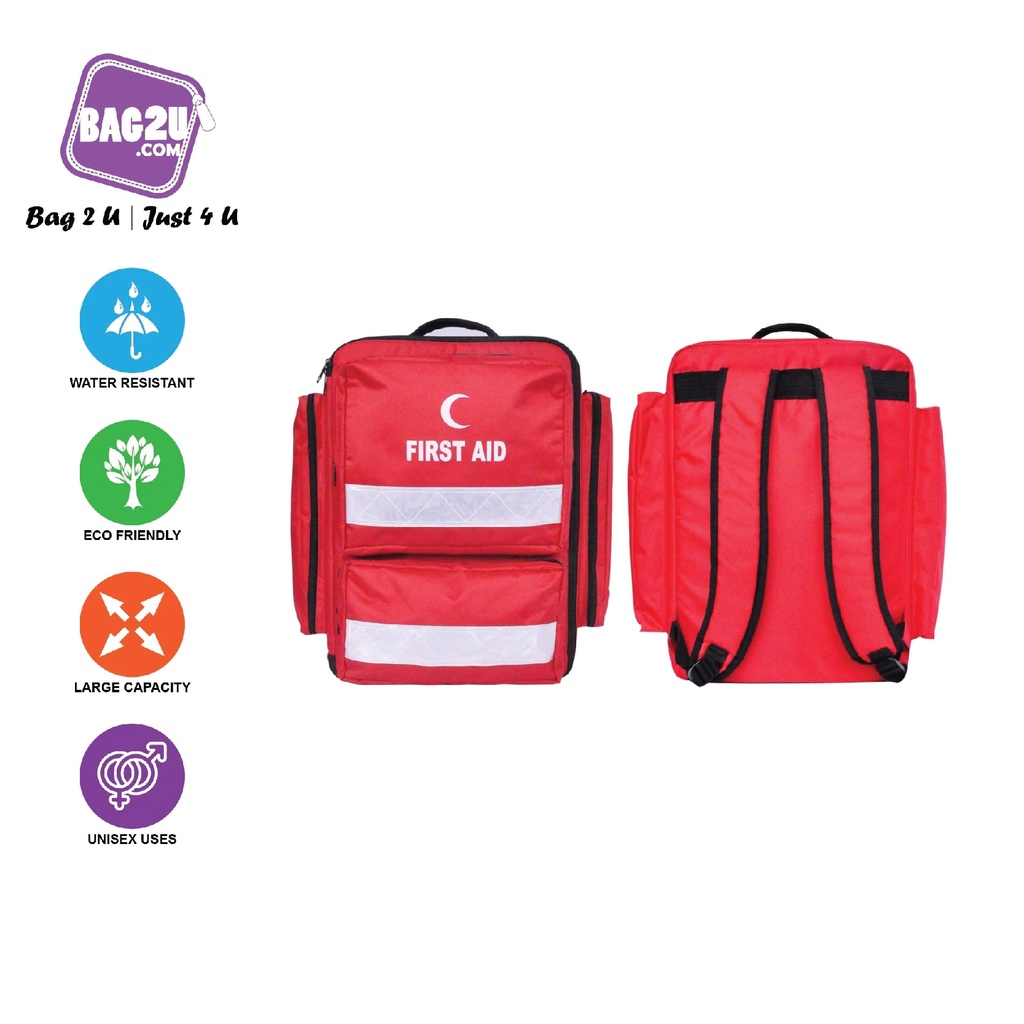 Blue Mountain FIRST AID BACKPACK Super Light Simple Quality Backpack ...