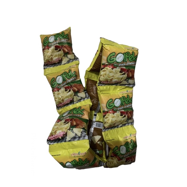 Gopek snack crackers Chicken Onion Flavor Per 1 Dozen) | Shopee Malaysia
