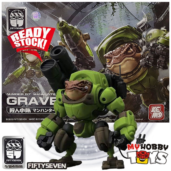 FIFTYSEVEN Model Kits - Number 57 MANHUNTER - Grave Frog 1/24 Scale ...