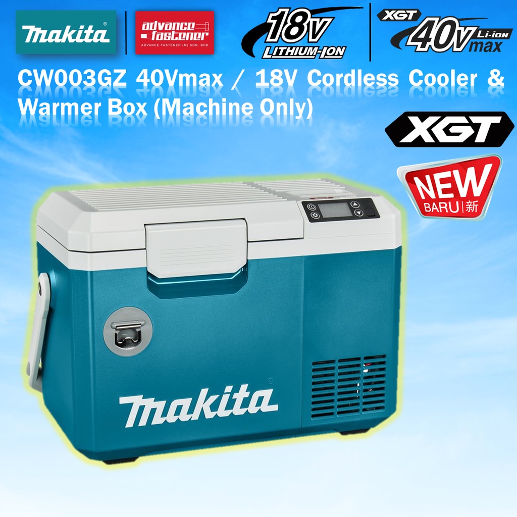 MAKITA CW003GZ 40Vmax / 18V Cordless Cooler & Warmer Box | Shopee Malaysia