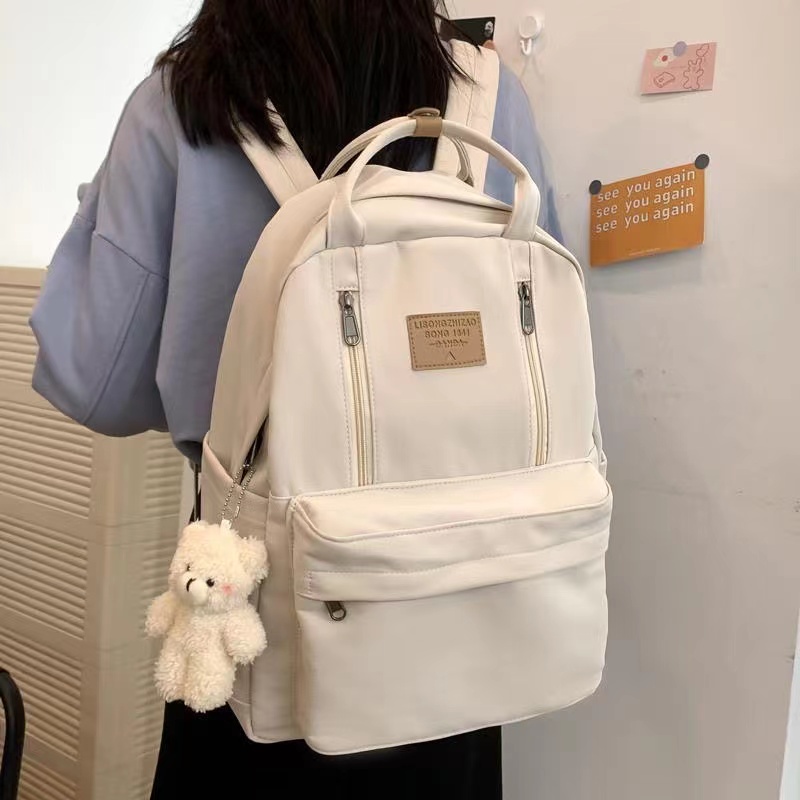 New Ins Japanese and Korean Backpack Large Capacity Schoolbag Girls ...
