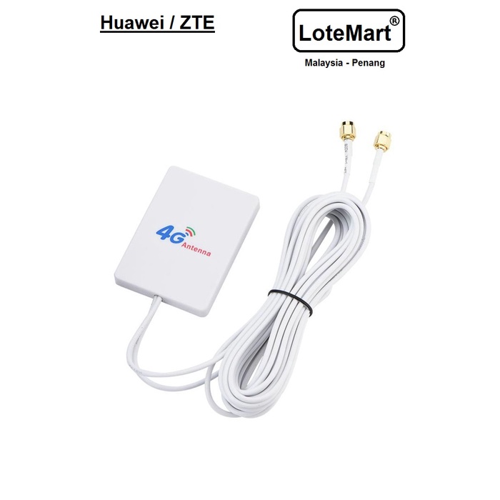 ***INDOOR/OUTDOOR*** 4G LTE Signal Gain Antenna For ZTE MF283 HUAWEI ...