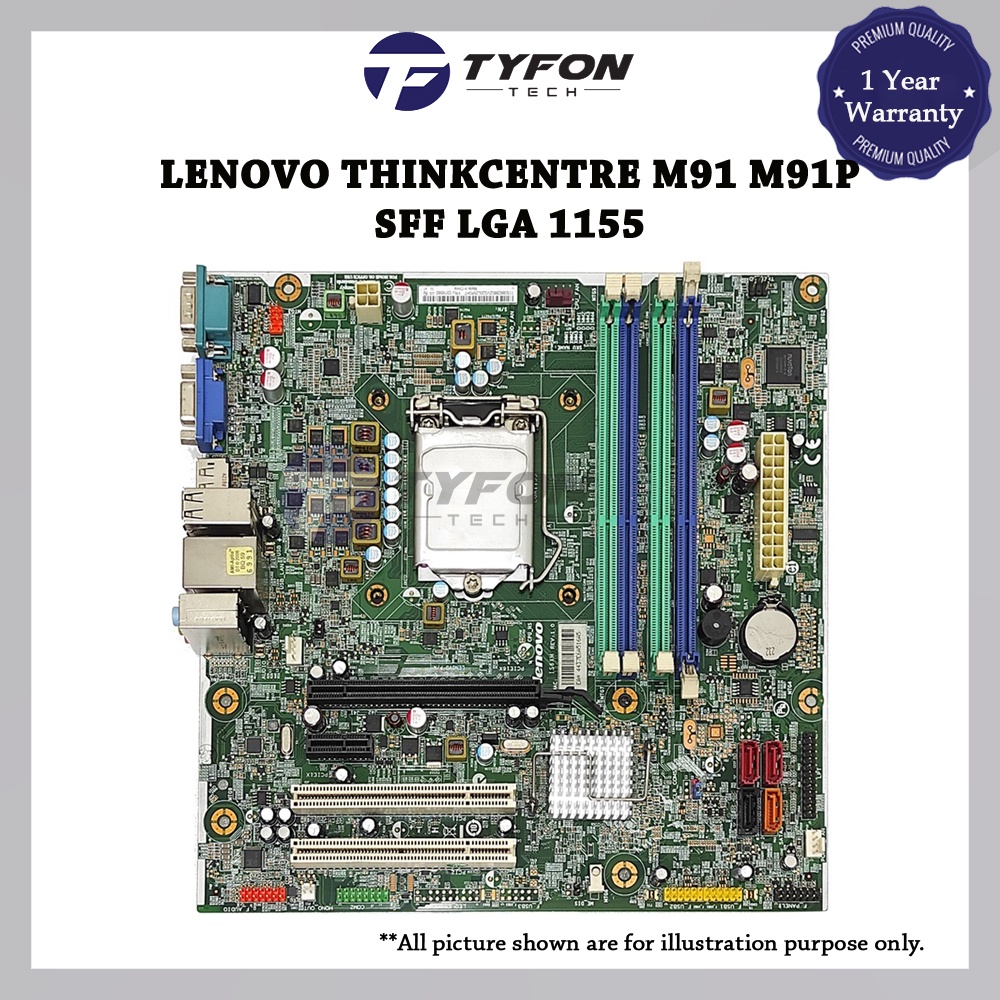 Lenovo ThinkCentre M91 M91P IS6XM Q67 Motherboard LGA1155 03T6560 ...
