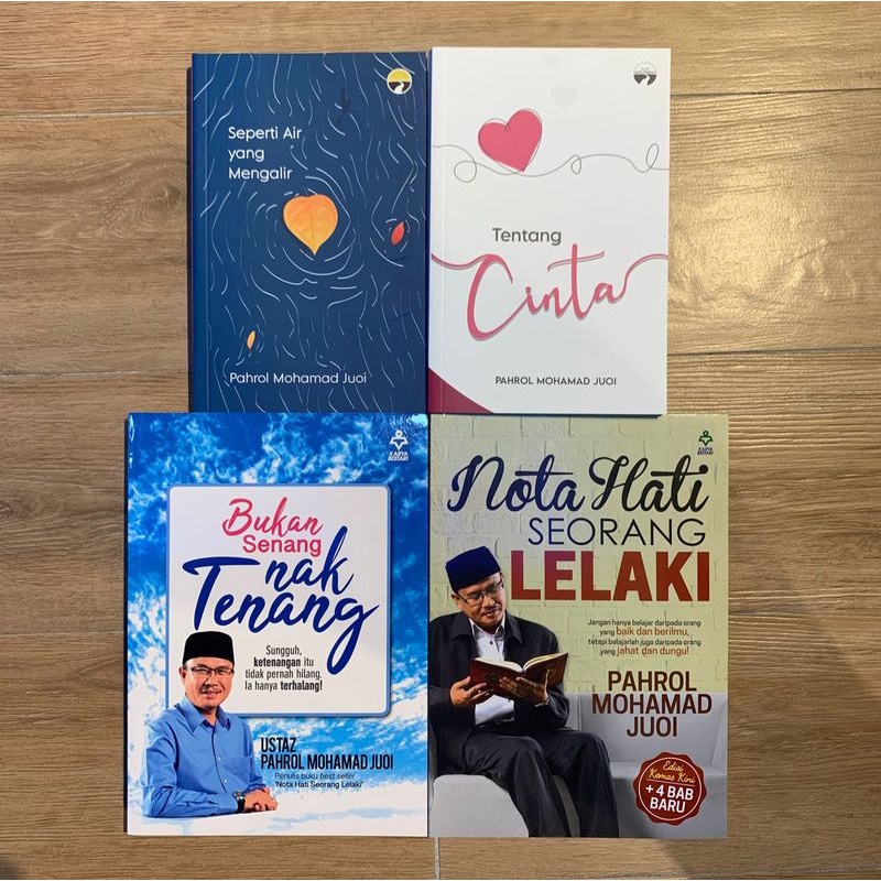 [LIMITED STOCK] KOMBO 4 BUKU USTAZ PAHROL MOHD JUOI | SEPERTI AIR YANG ...