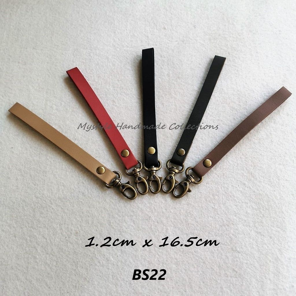 Tali Beg PU Dompet BS22 1.2cm x 16.5cm, Purse/ Wallet Strap Replacement ...