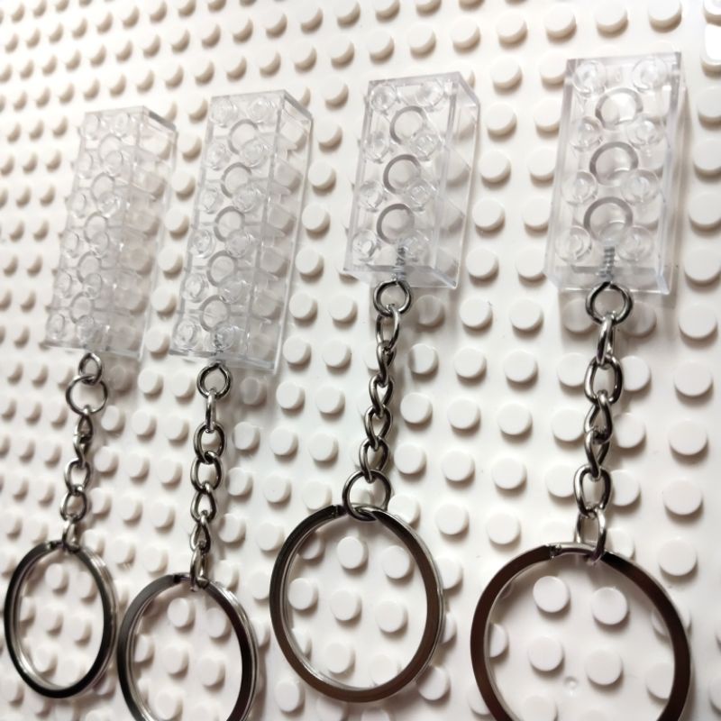 Transparent Lego Keychain | Shopee Malaysia