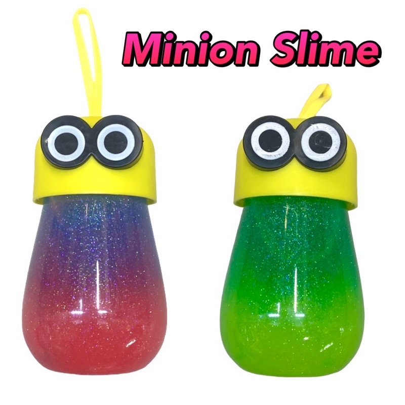 Minion Slime with Glitter in a Bottle Toy - Kids Favorites | Shopee ...