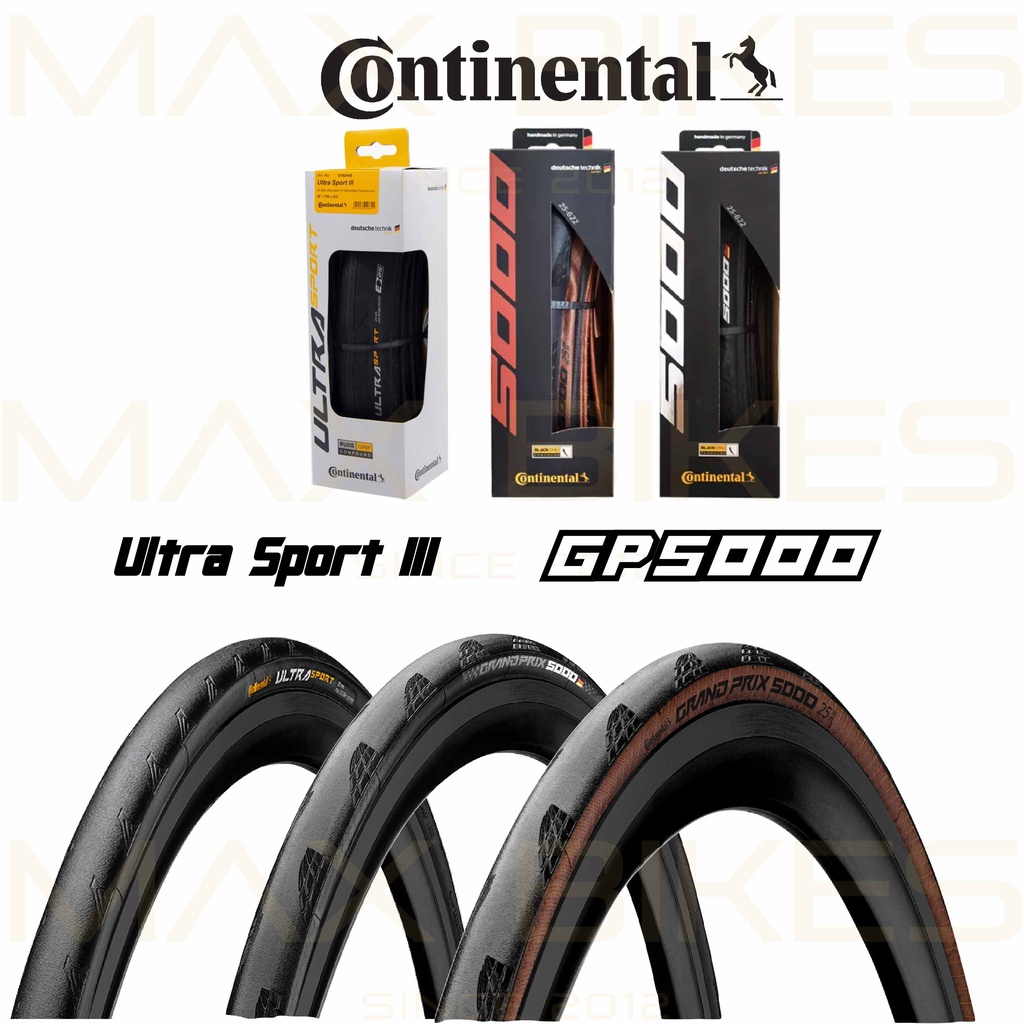 READY STOCK!! CONTINENTAL Road Bicycle Tyres with Ultra Sport/ Grand ...