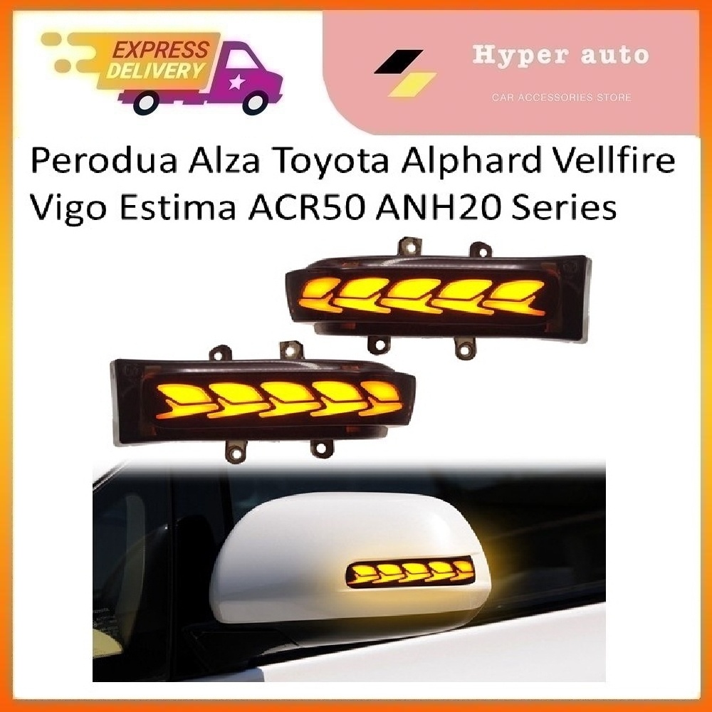 Perodua Alza Toyota Alphard Vellfire Vigo Estima ACR50 ANH20 Series DRL ...