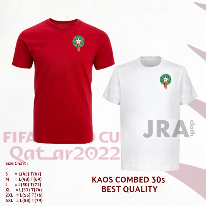 Morocco MOROCCO MOROCCO HOME AWAY WORLD CUP 2022 NATIONAL TEAM T-SHIRTS ...