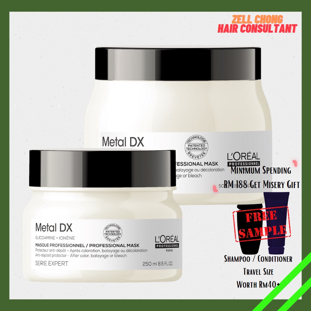 Loreal Serie Expert Metal DX Mask 250ML/500ML | Shopee Malaysia