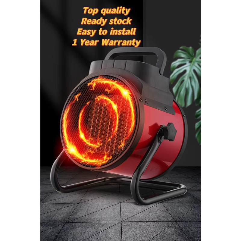 Ready Stock💓💓220V 3000W Industrial Electric Heater Fan Warm Heater ...