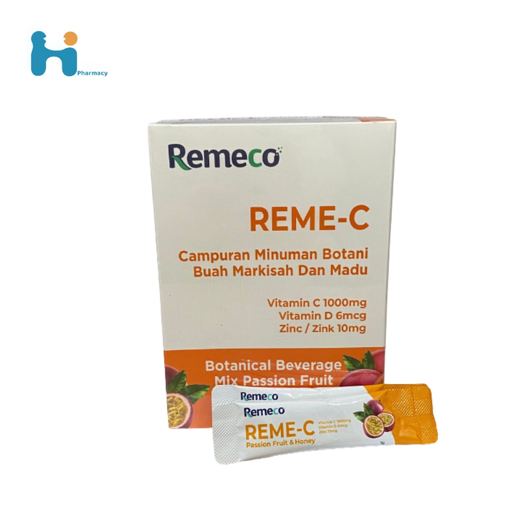 Remeco Reme-C Passion Fruit/Pomegranate 30's - Vitamin C 1000mg ...
