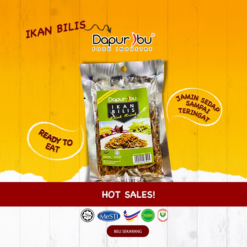 🔥HOT SALES 🔥 48 Packs X Ikan Bilis Kriuk-Kriuk ready to eat | Shopee ...