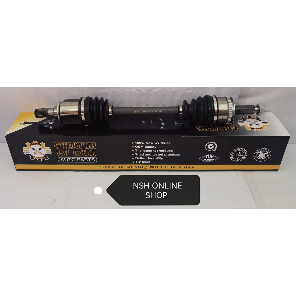 Drive Shaft (NEW) for Hyundai i10 2009 Year (1 Year Warranty) | Shopee ...