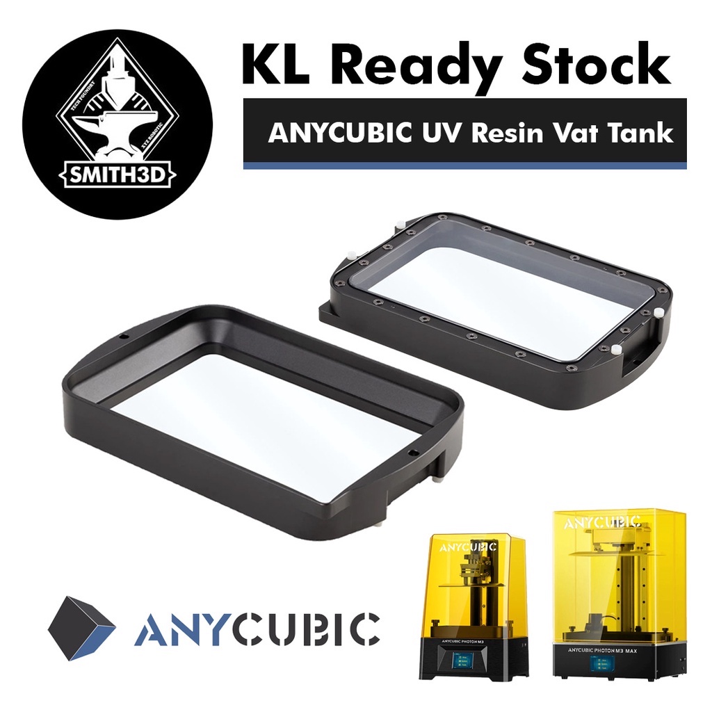Anycubic UV Resin Vat Tank | Photon M3 | Photon M3 Max | Resin Tank ...