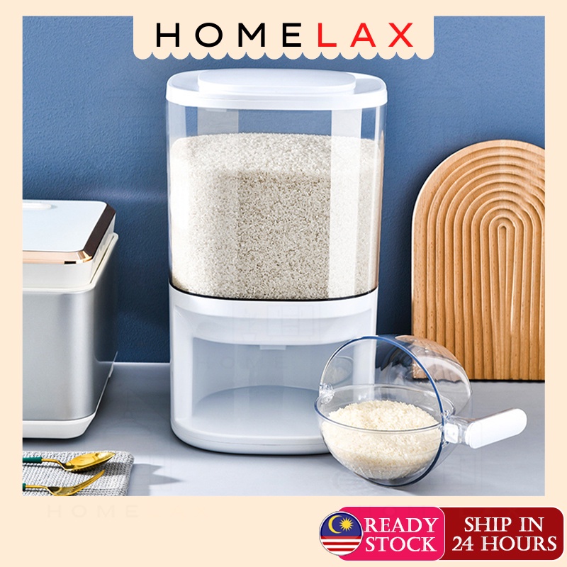 🔥HL🔥LUXURY 12KG AUTOMATIC RICE DISPENSER WITH RINSING CUP SMART RICE ...