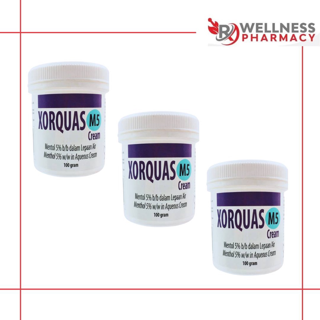 Xorquas M5 Cream 100G ECZEMA, SENSITIVE SKIN, IRRITATION | Shopee Malaysia