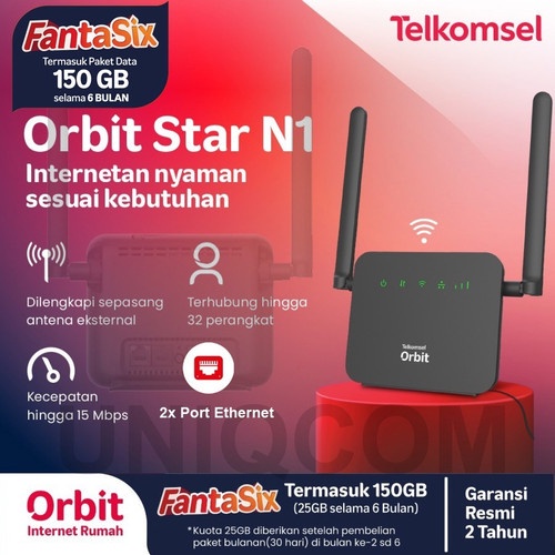 Orbit HKM0127 Home Rrouter WiFi Modem 2 Orbit Star N1 Antenna | Shopee ...