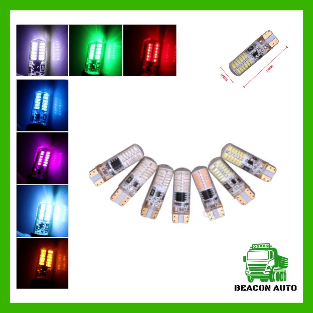 Beacon Cheras T10 24v Led Kelip Kelip Flashing Led T10 24v Lori Truck Trailer Lampu Led T10 ...