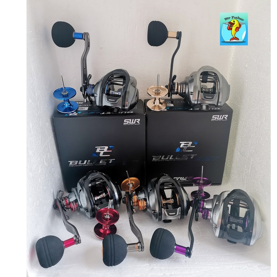 FISHER GAWAS Bullet Cast BC SW301 Jigging Reel LEFT HANDED | Shopee ...