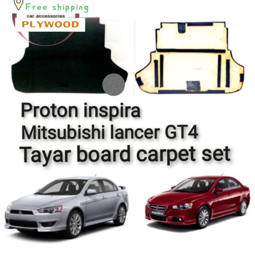 CHIN A PROTON inspira /Mitsubishi Lancer GT4 bonet tayar board ...