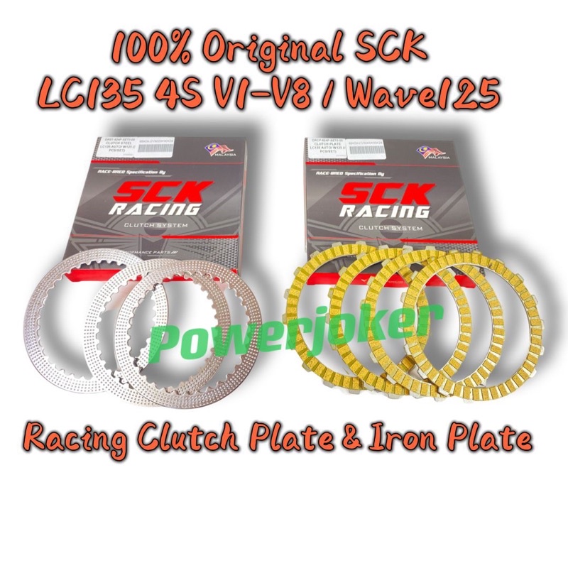 LC135 4S V1-V8/ Wave125/ Wave 125 S , X (100% Original SCK Racing ...