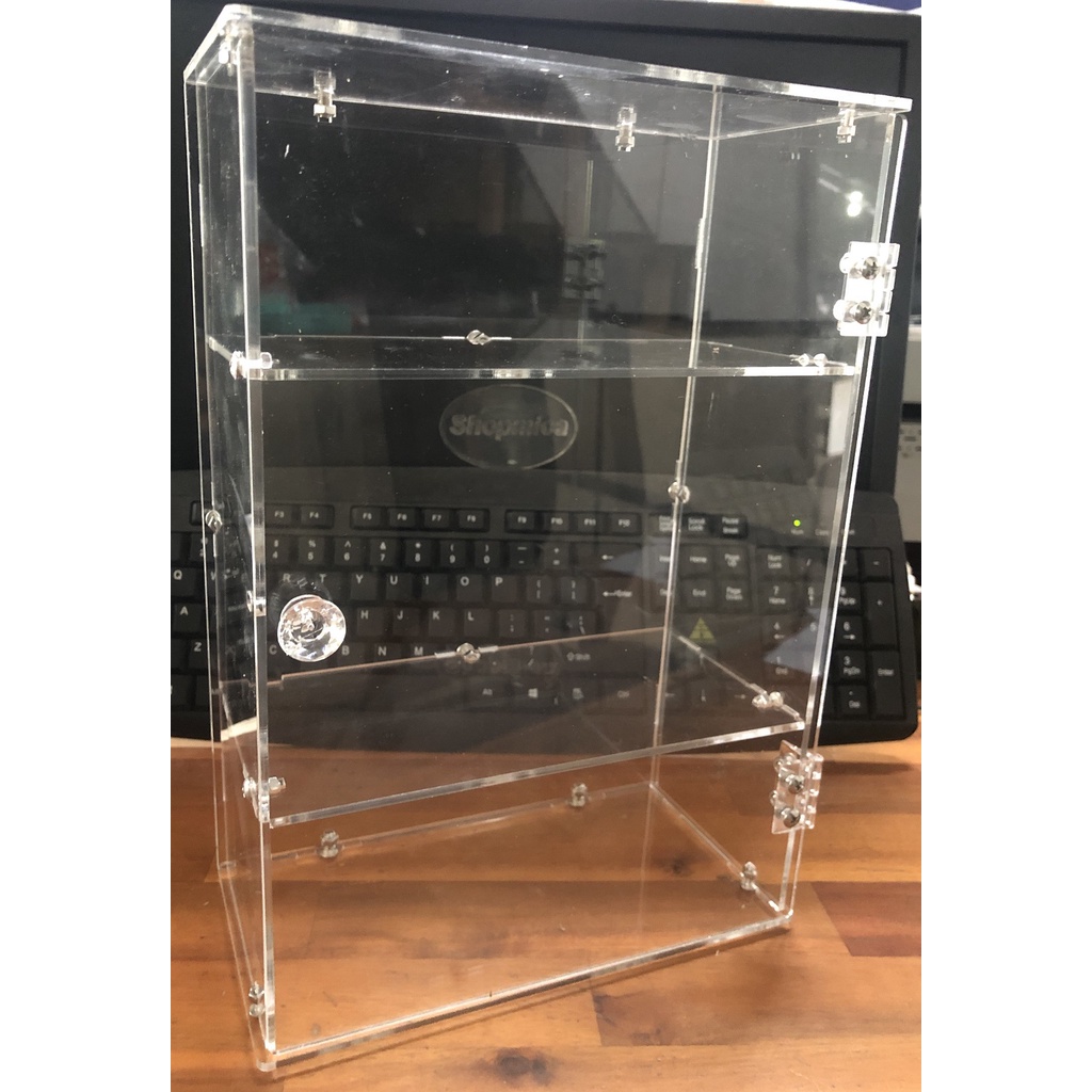 Transparent Mica Dustproof Display Cabinet Box with Opening and Closing ...