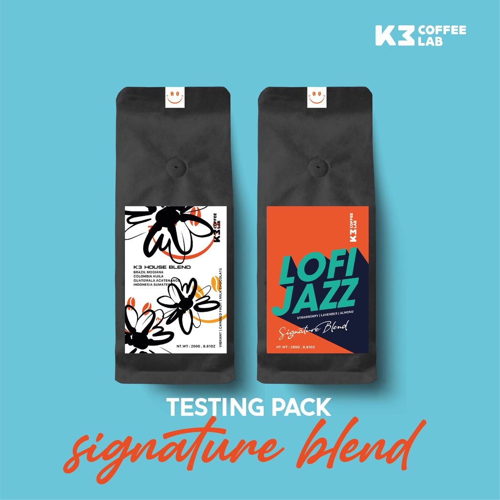 K3 COFFEE LAB - Signature Blend Testing Pack 100g/pack | Shopee Malaysia