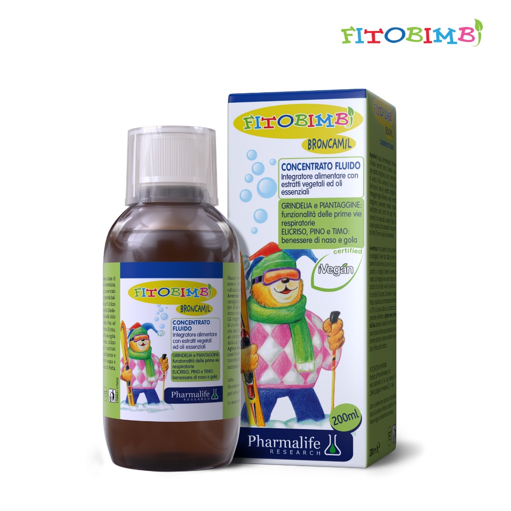 Fitobimbi BRONCAMIL Baby Cough Syrup Helps Thin Phlegm, Supports ...