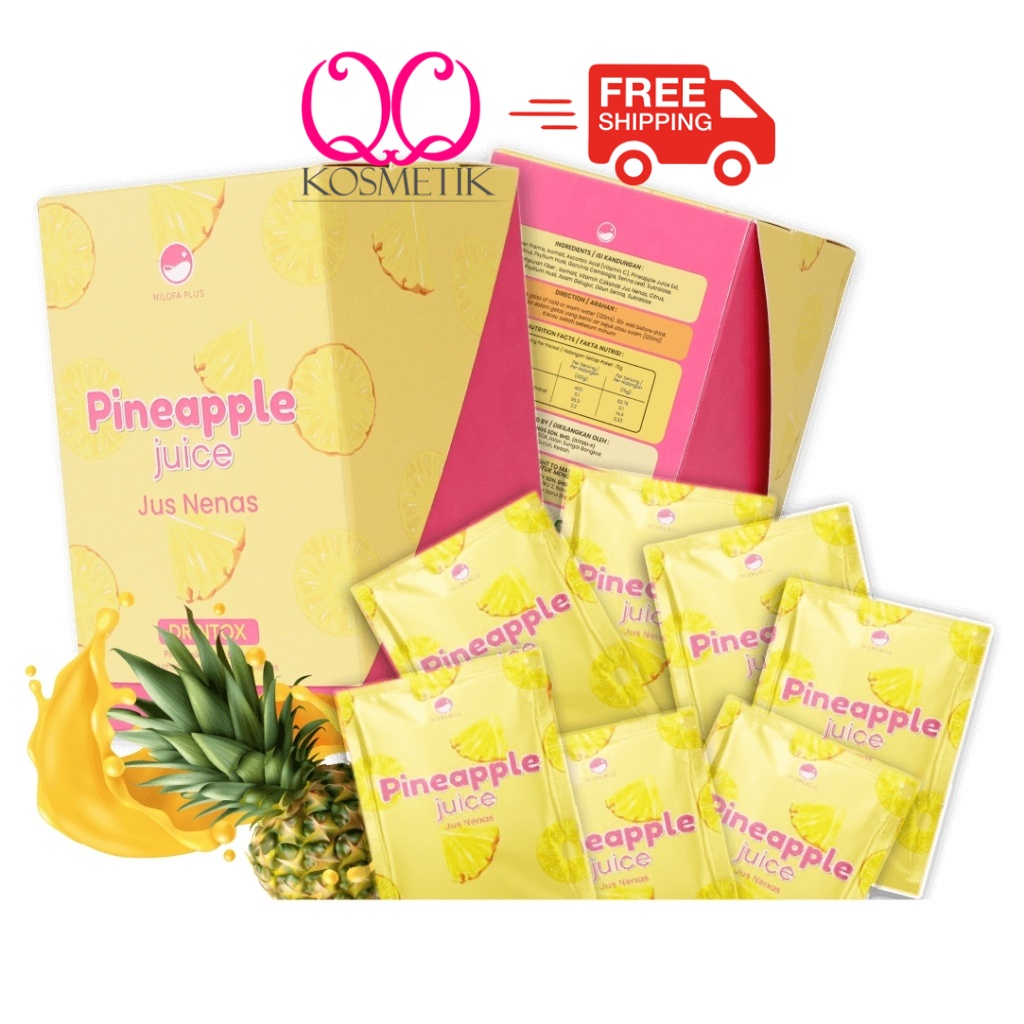 NILOFA Pineapple Juice (Free Pos) Drintox 7s Jus Nenas Original Pinanas ...