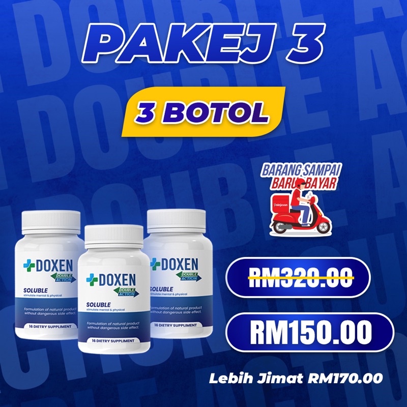 DOXEN SOLUBLE VIRAL FACEBOOK | Shopee Malaysia