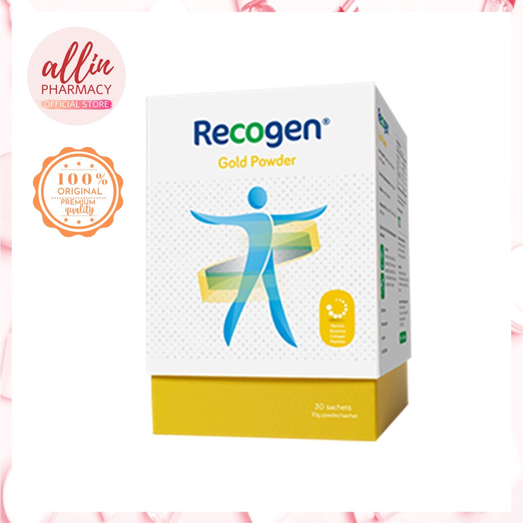 Recogen Gold (Bioactive Collagen Peptides) 30s (EXP 02/27) + FREE 3 ...