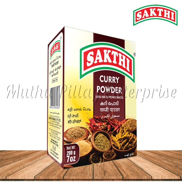 SAKTHI CURRY POWDER 200G | Shopee Malaysia