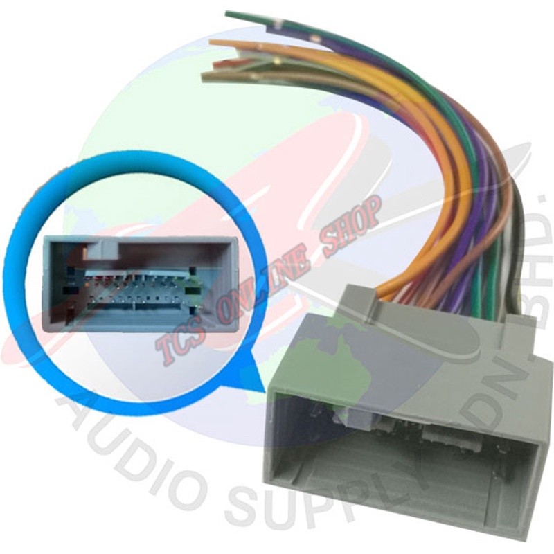 Honda CITY/JAZZ/BRV/HRV 2014-2017 OEM Plug and Play Socket Cable Player ...