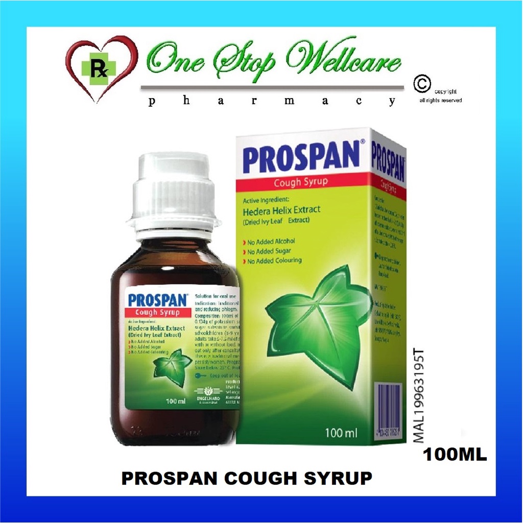 PROSPAN COUGH SYRUP 100ML/200ML // PROSPAN F COUGH SYRUP 100ML | Shopee ...