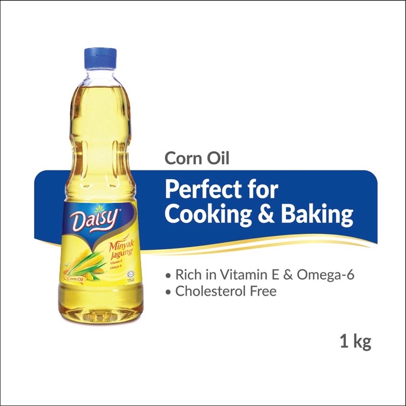 daisy corn oil 1kg / minyak jagung | Shopee Malaysia